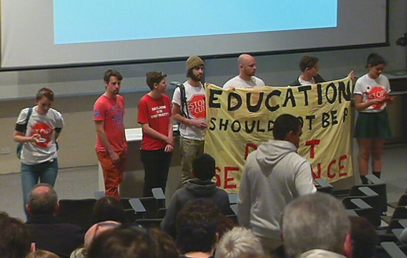 Students flock to university open days despite fee deregulation protest ...