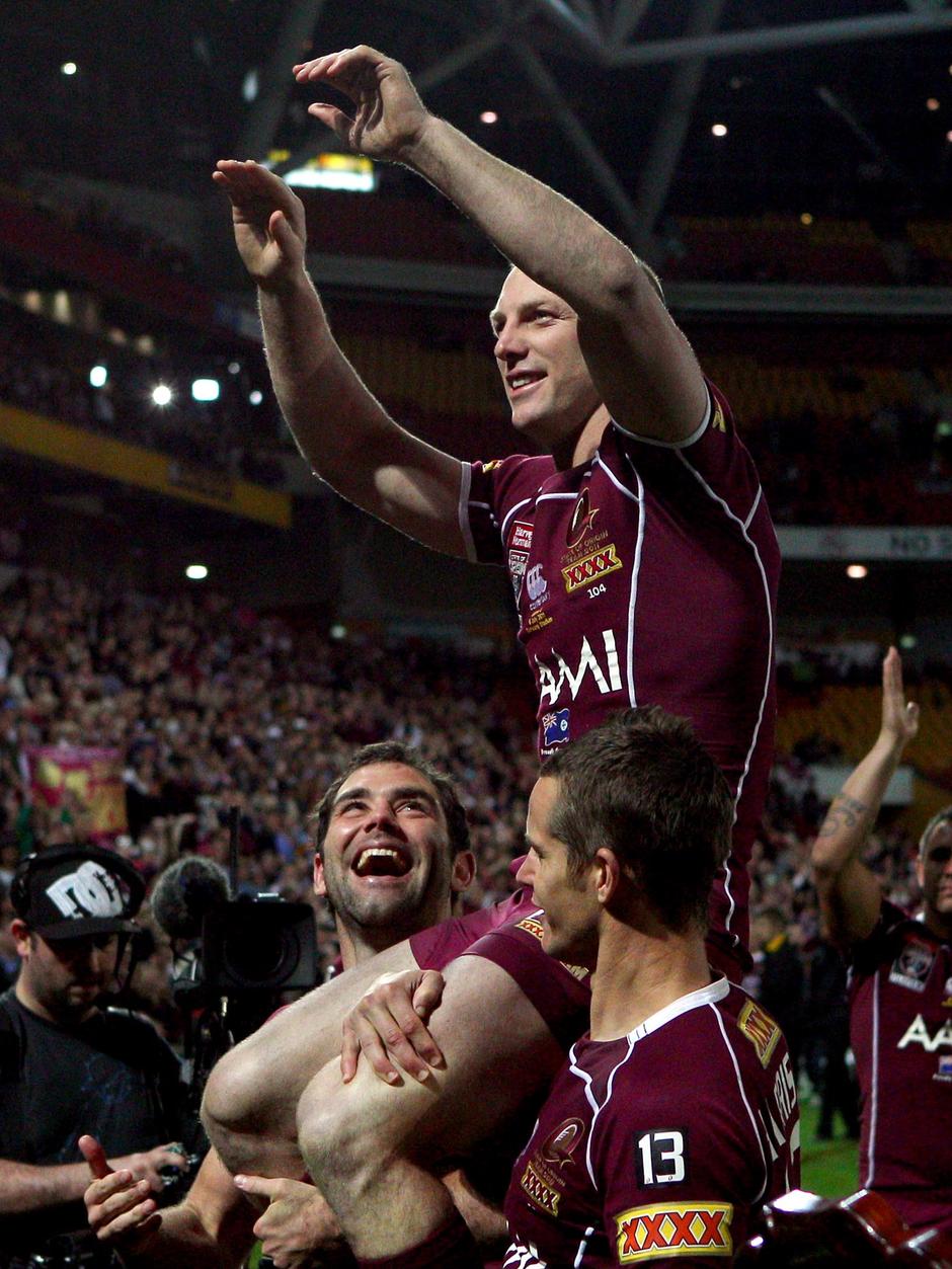 Maroons send Lockyer out a winner - ABC News