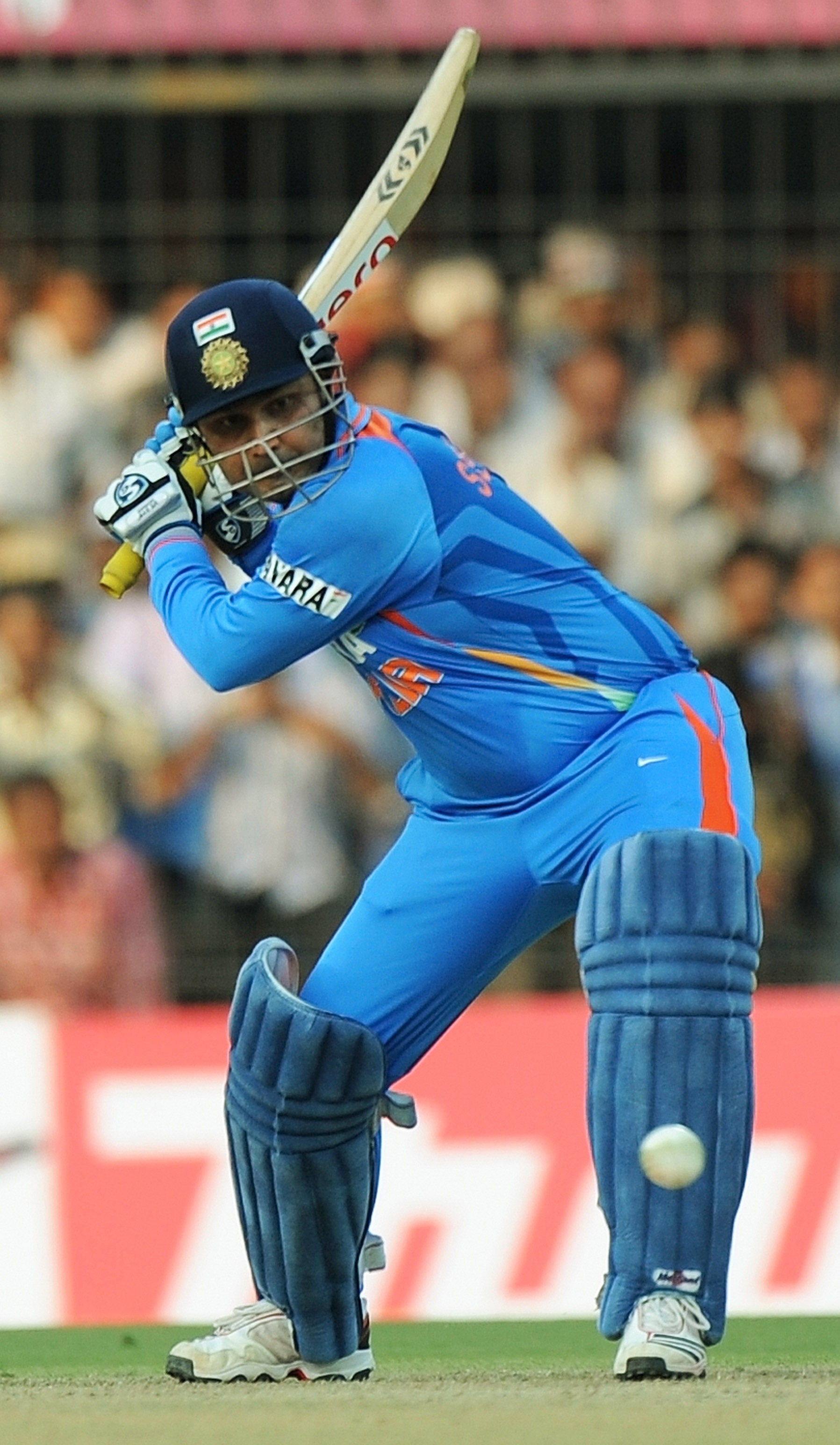 Sehwag's record 219 fires India to victory - ABC News