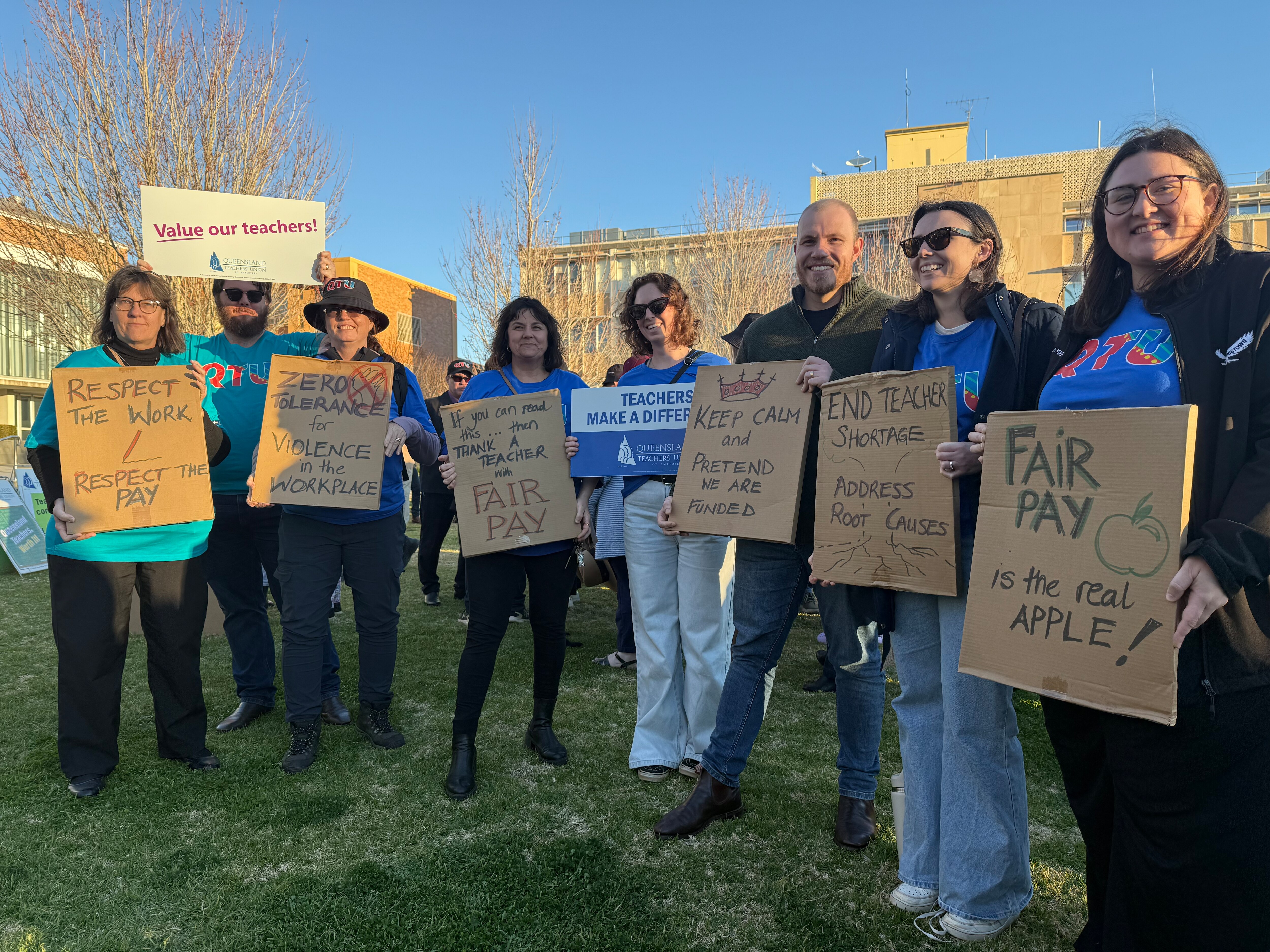 Queensland Teachers' Union says improvement in conditions priority ...