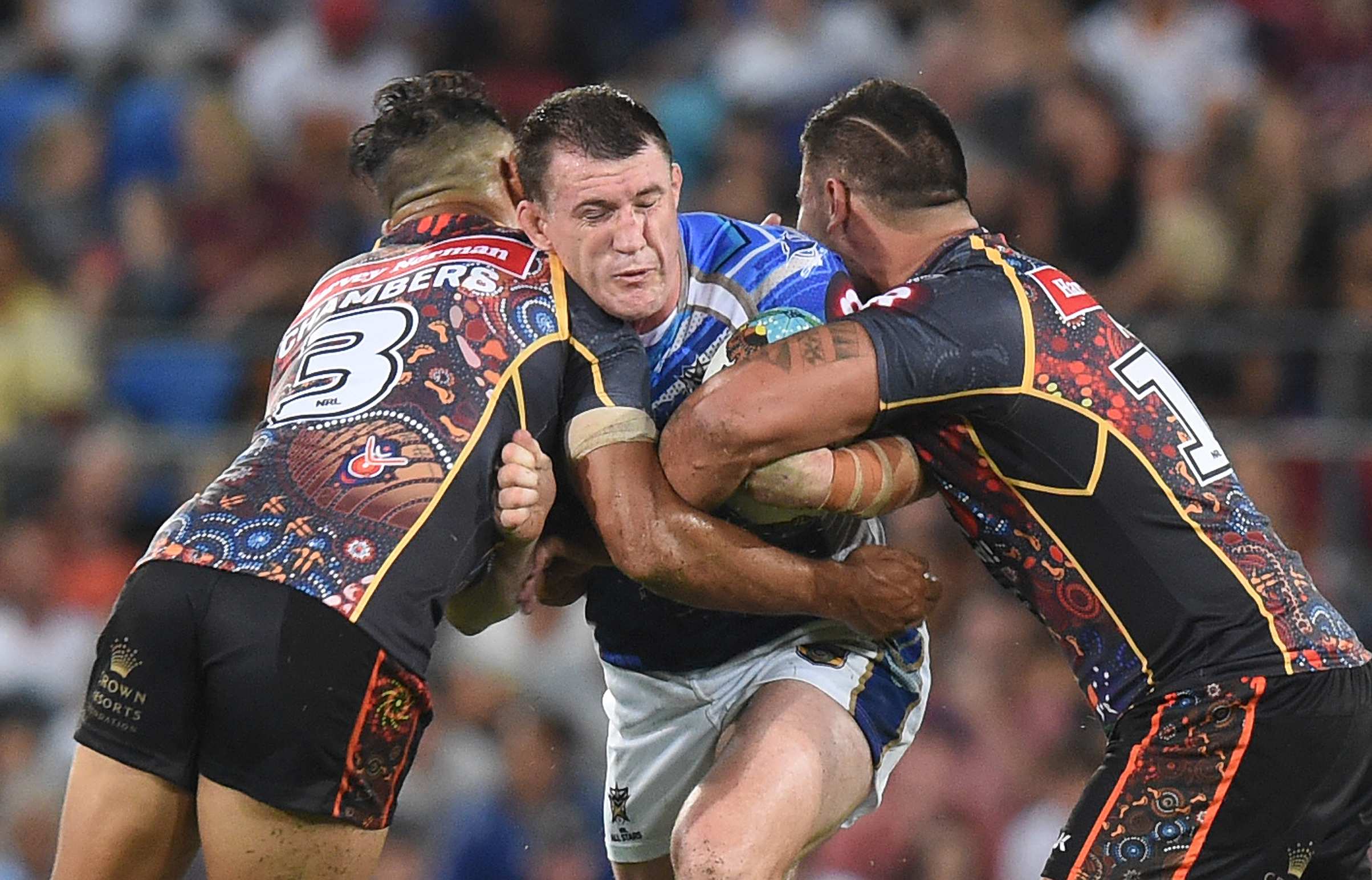 Paul Gallen escapes NRL charge over All-Stars high tackle - ABC News