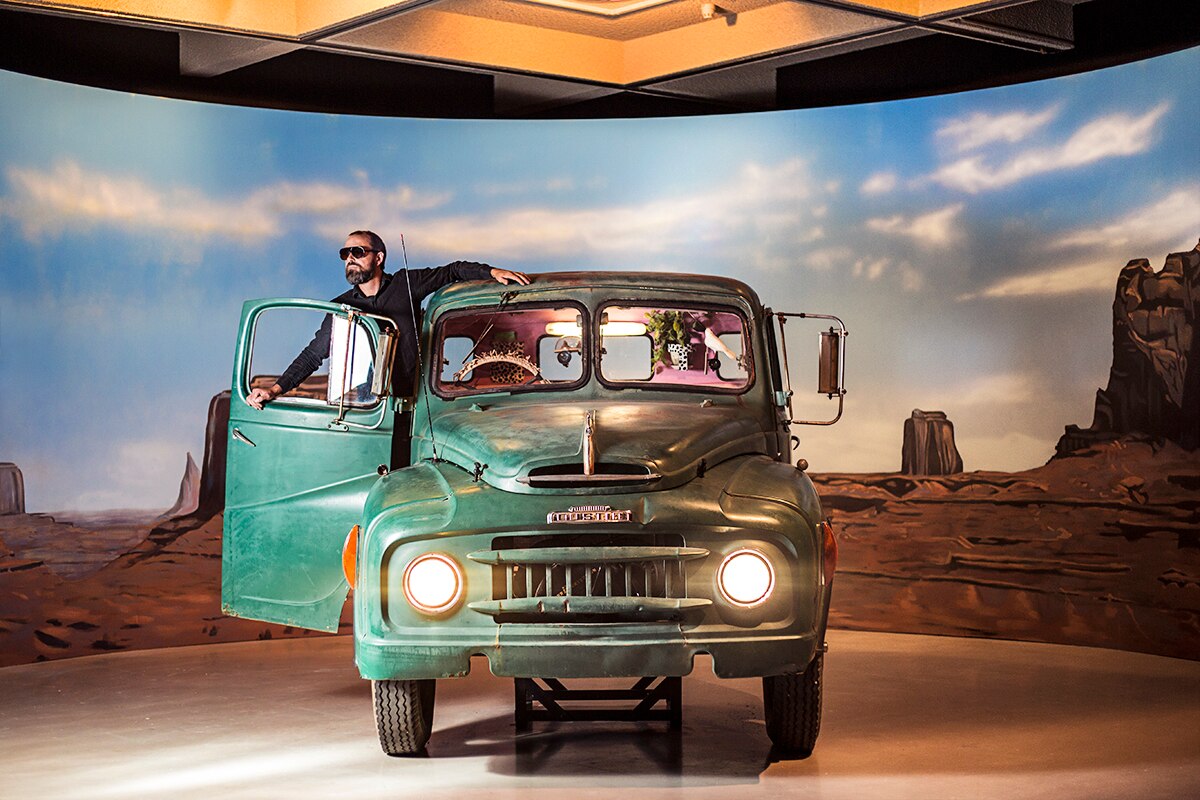 Artist David Capra bares his psyche and cinema obsession in eclectic ...