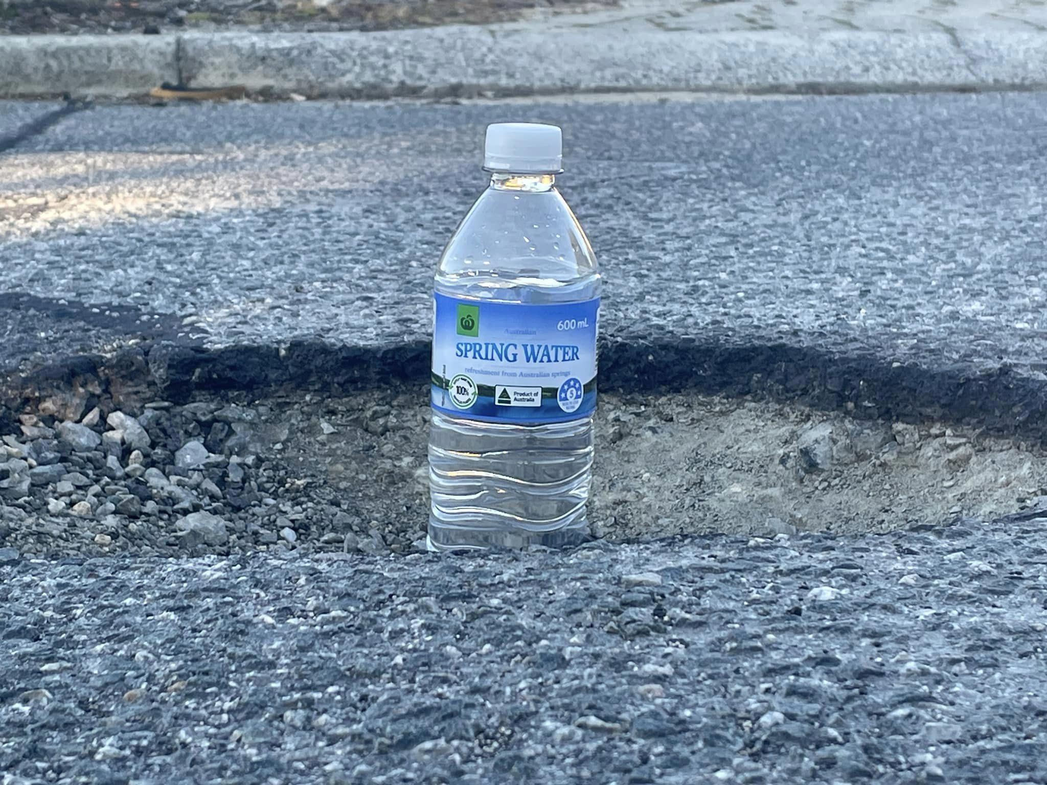 Phil Angel's car hit this pothole - but claiming compo for the damage ...