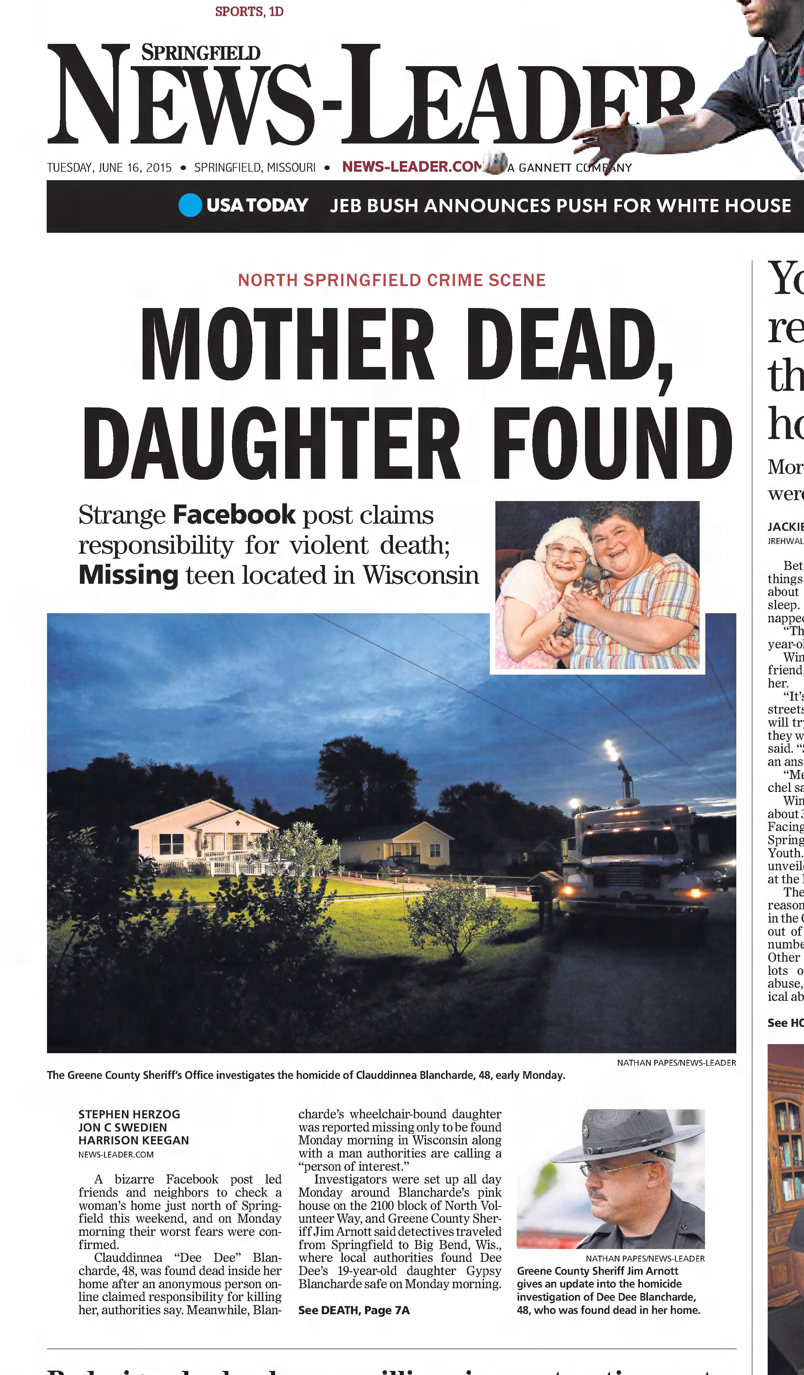 Friends and family thought Gypsy Rose Blanchard was brain damaged and ...