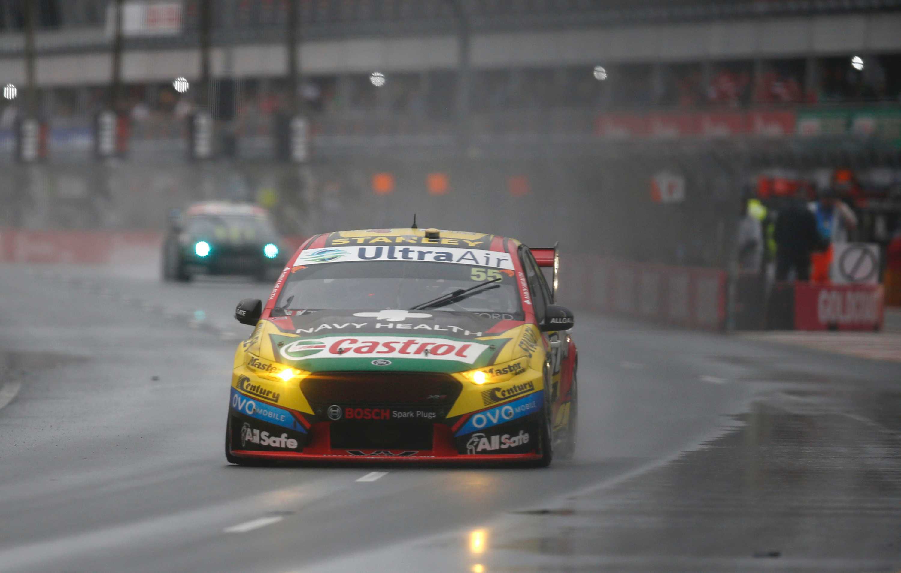 Supercars: Ford's Chad Mostert holds his nerve in the wet to win first ...