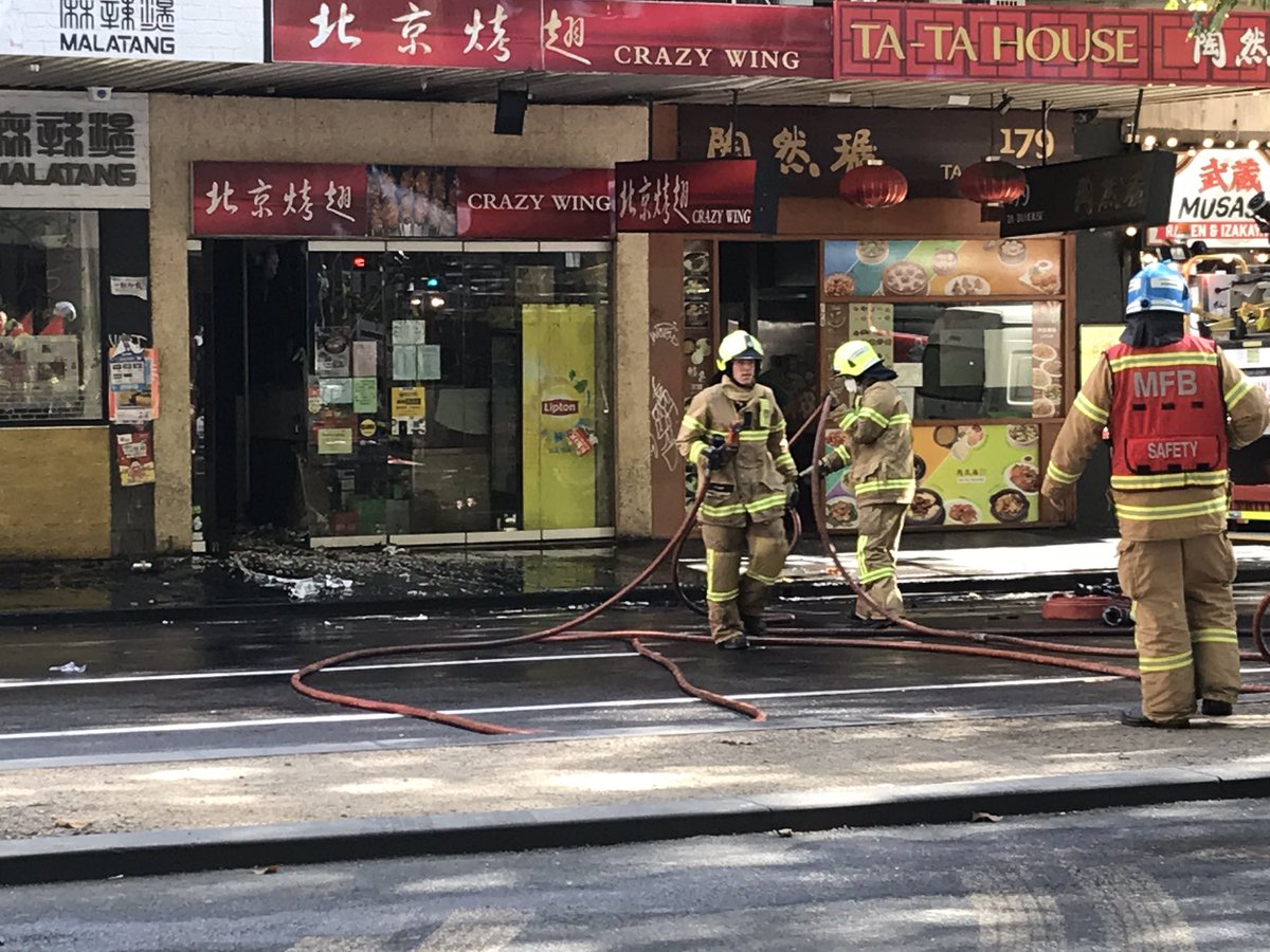 Melbourne CBD fire near corner of Bourke and Russell streets sends ...