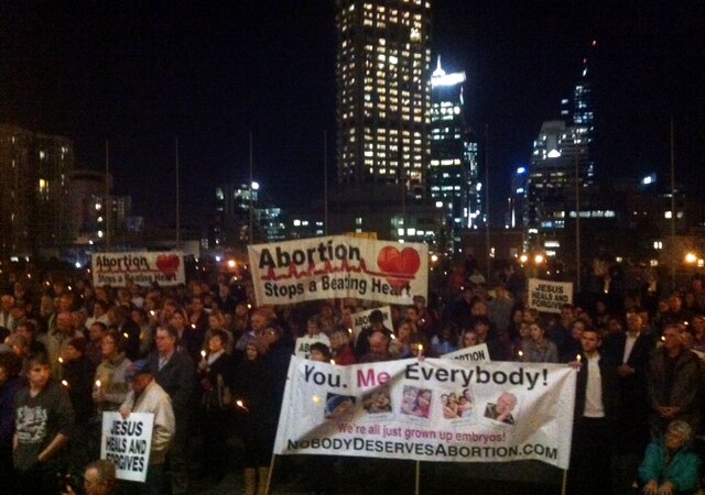 Pro-life supporters hold annual rally at parliament - ABC News