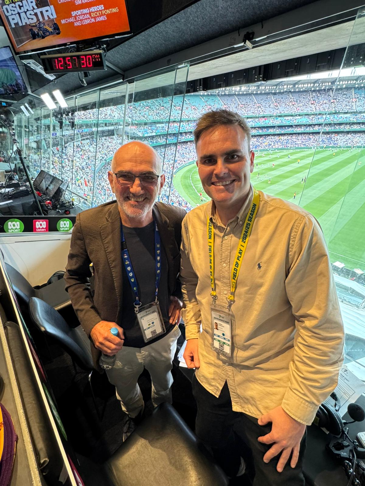 Cricket: Paul Kelly: I've never been this high behind the bowler's arm ...