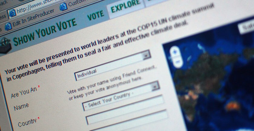 Virtual vote gives you a voice at Copenhagen - ABC News
