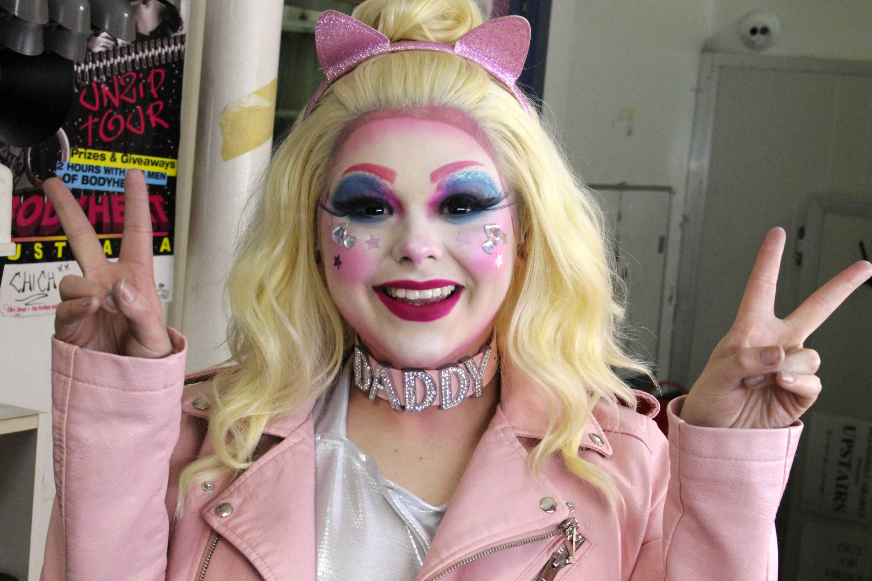 Faux drag queen Kat Daddi wowing audiences in Tasmania by flipping what ...