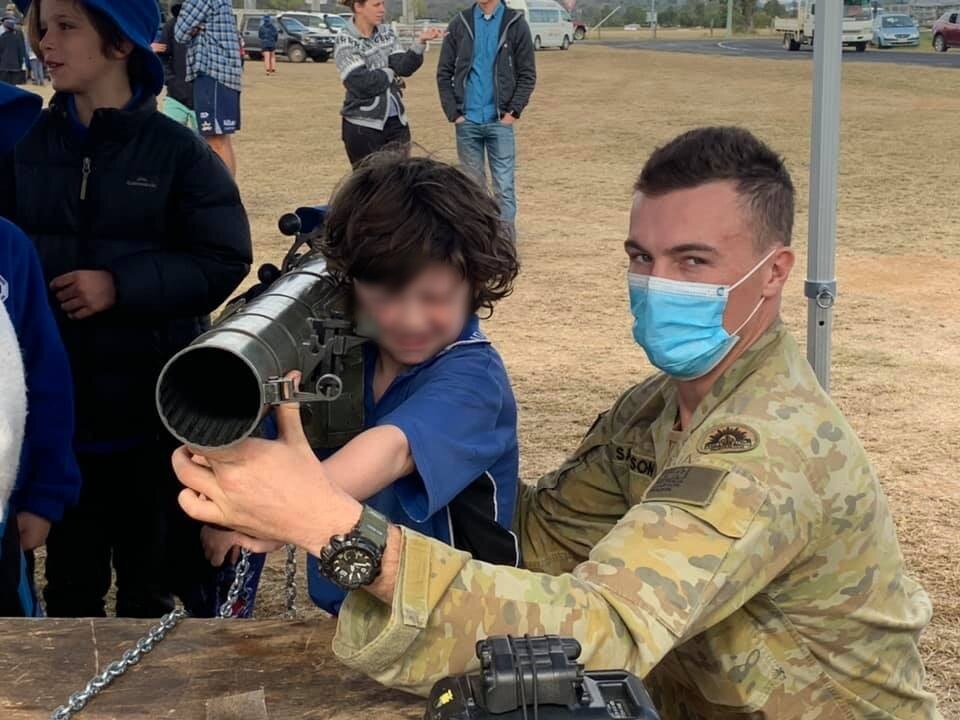 Queensland school children holding guns a sign of 'special ...