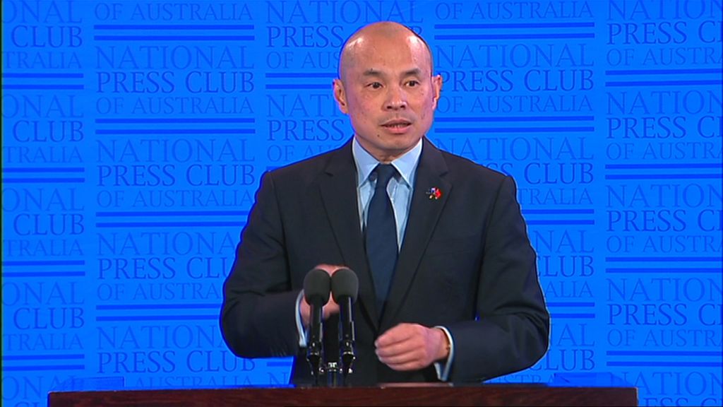 Wang Xining says he believes China was "singled out" - ABC News