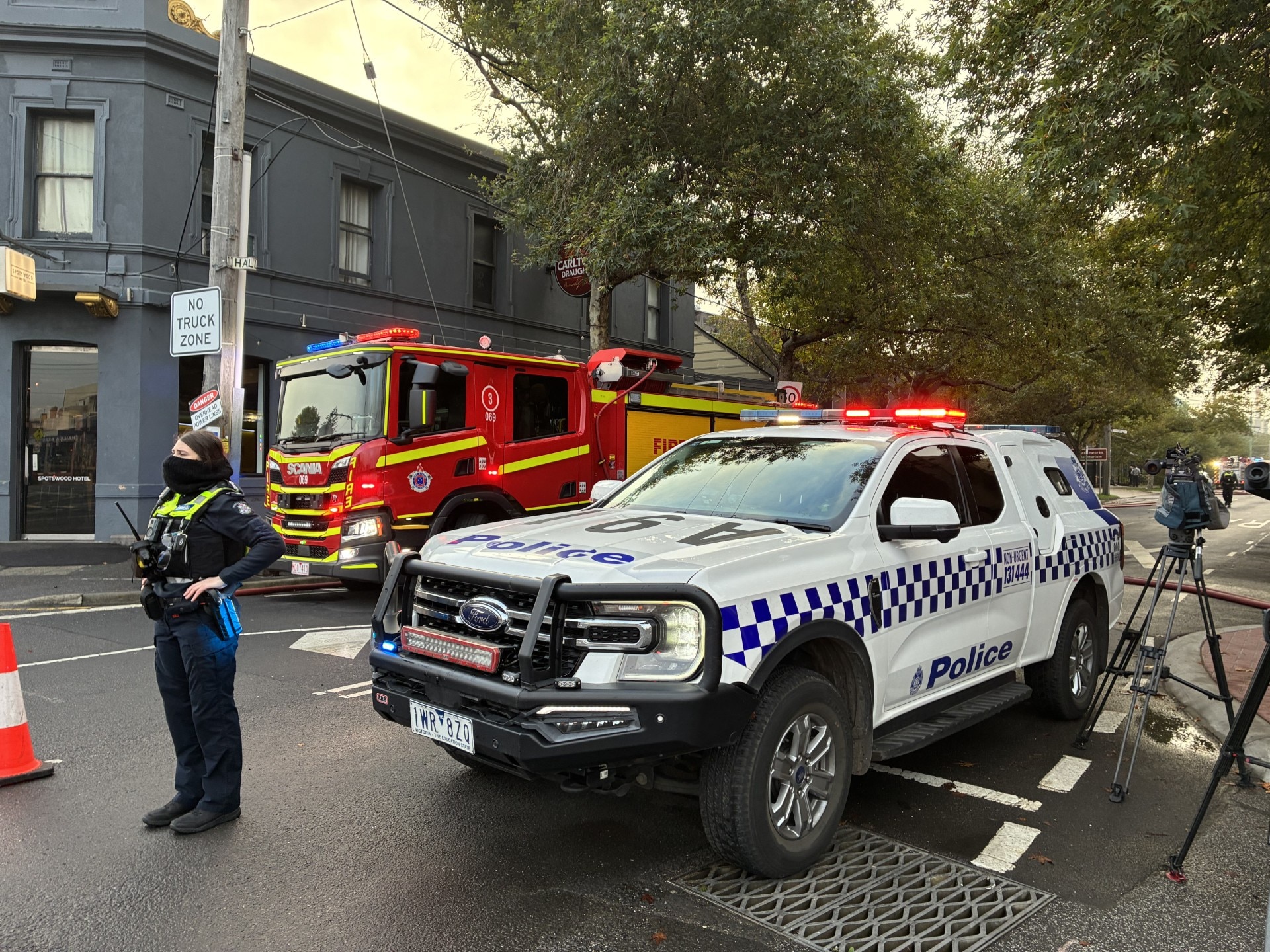 Converted factory in Melbourne's west suspected to have been targeted ...