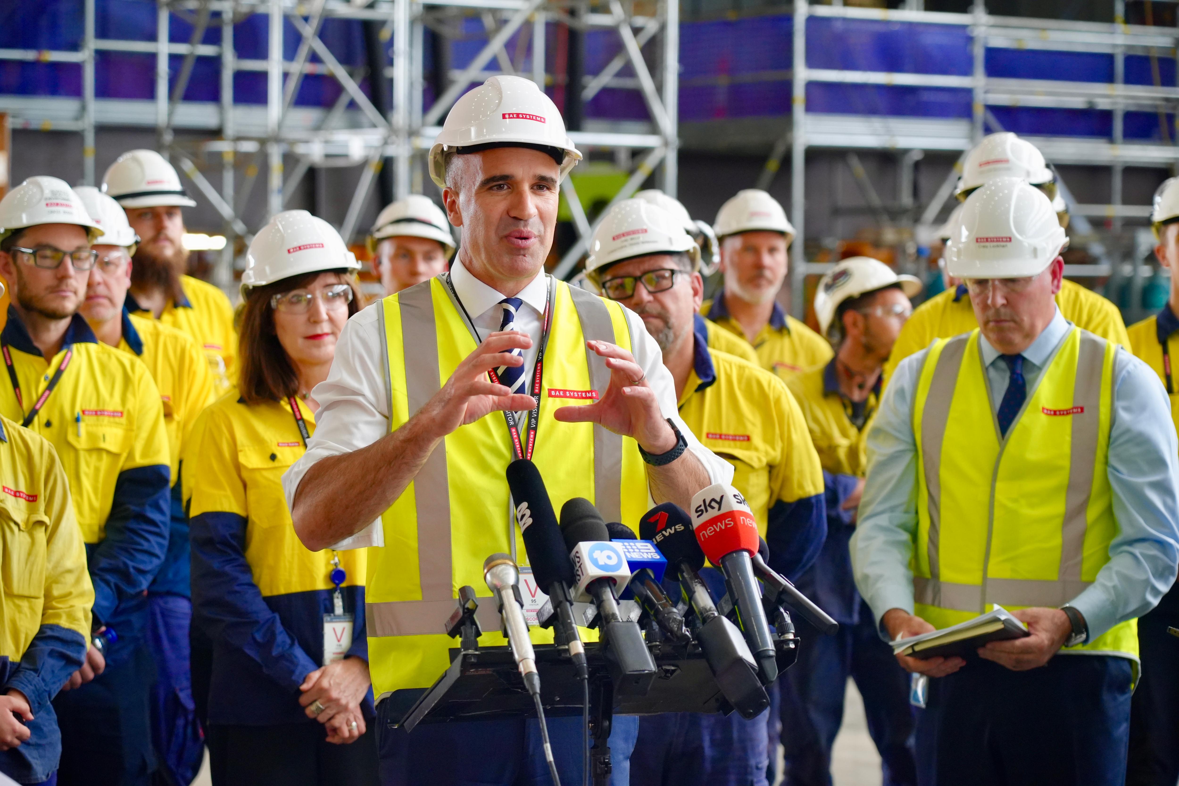 SA government says shipbuilding secured at Osborne, but opposition ...