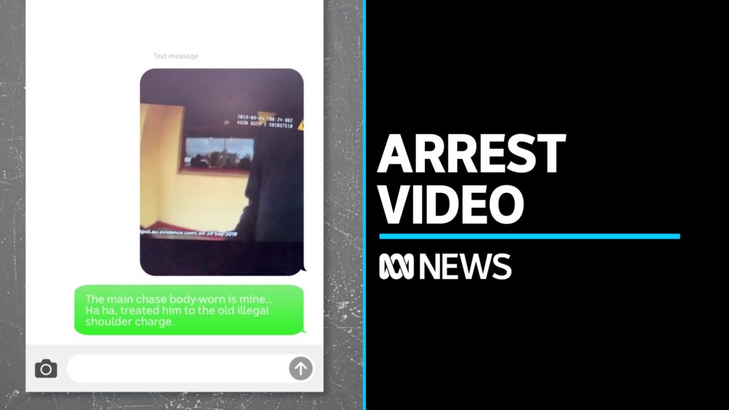 New camera footage of Zachary Rolfe arrest shown at inquest - ABC News