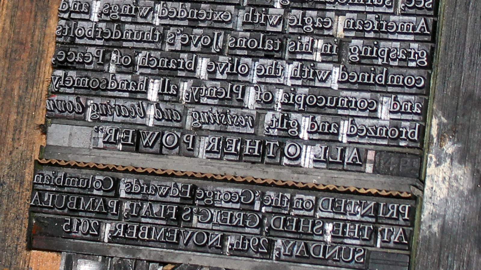 Keeping alive the 15th century printing technology that changed the ...