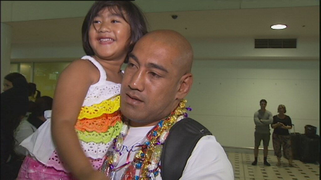 Alex Leapai wants another world title shot after welcome home following ...