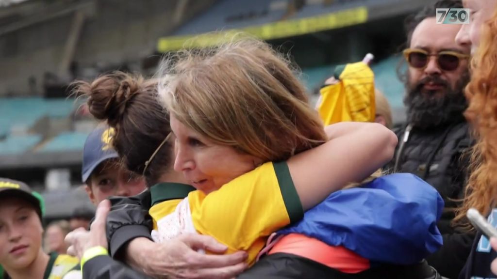 The supportive parents behind the Matildas stars - ABC News