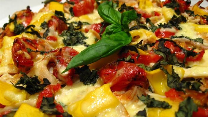 Bri's chango (chicken and mango) pizza - ABC News