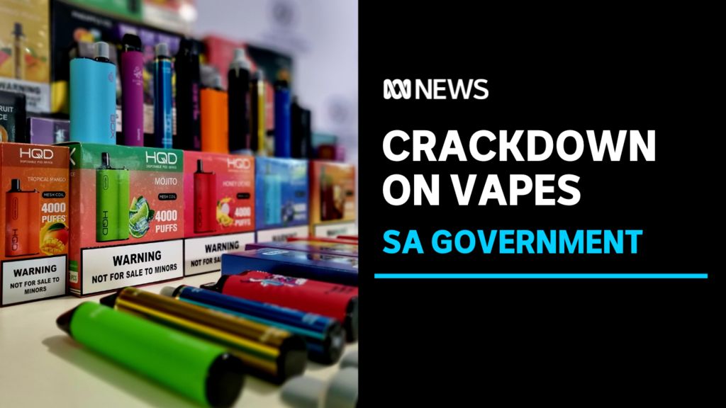 South Australia to spend $16m in crack down on illegal vapes - ABC News