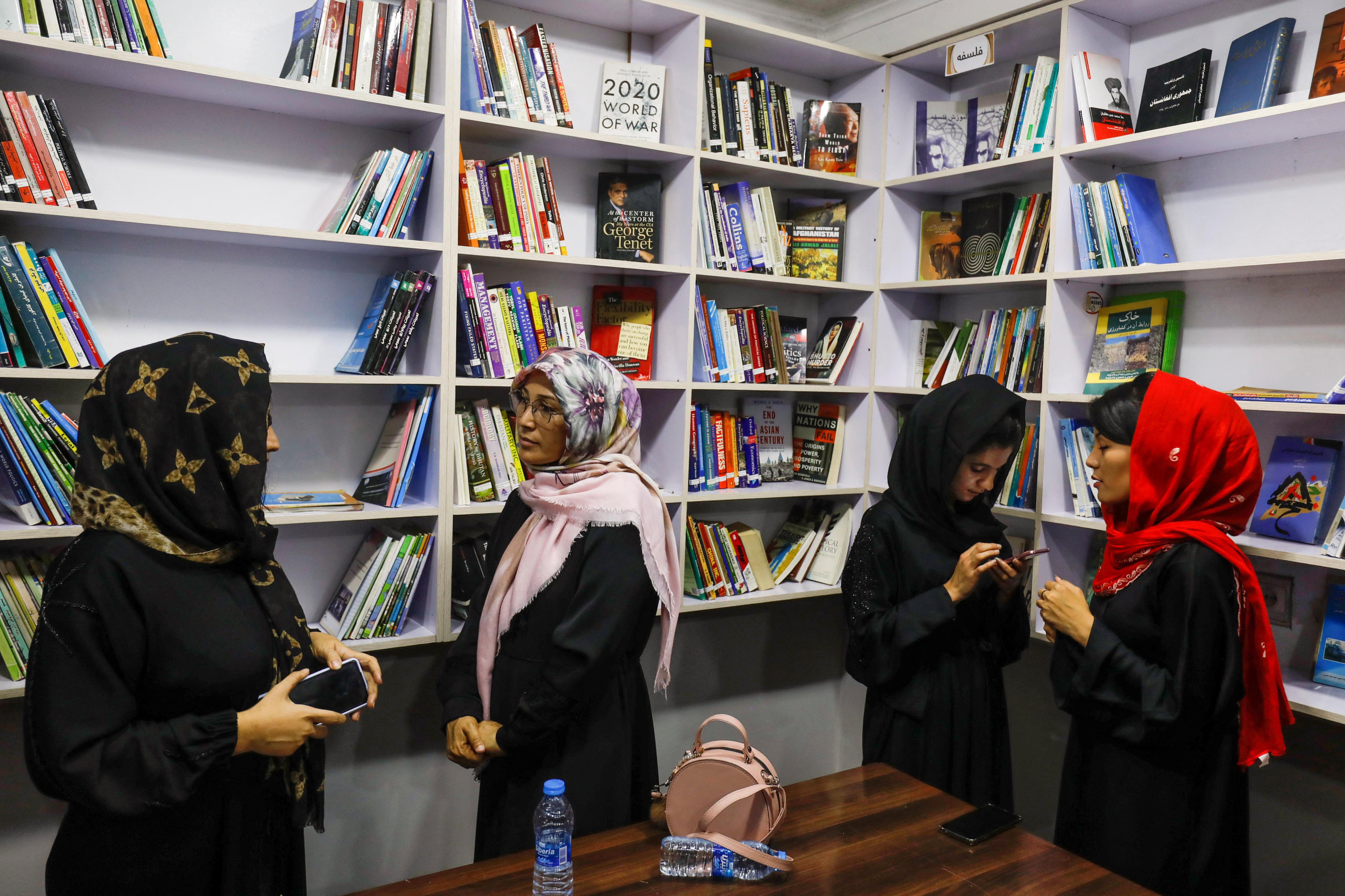 Afghan women open library amid Taliban rule to help gain education ...