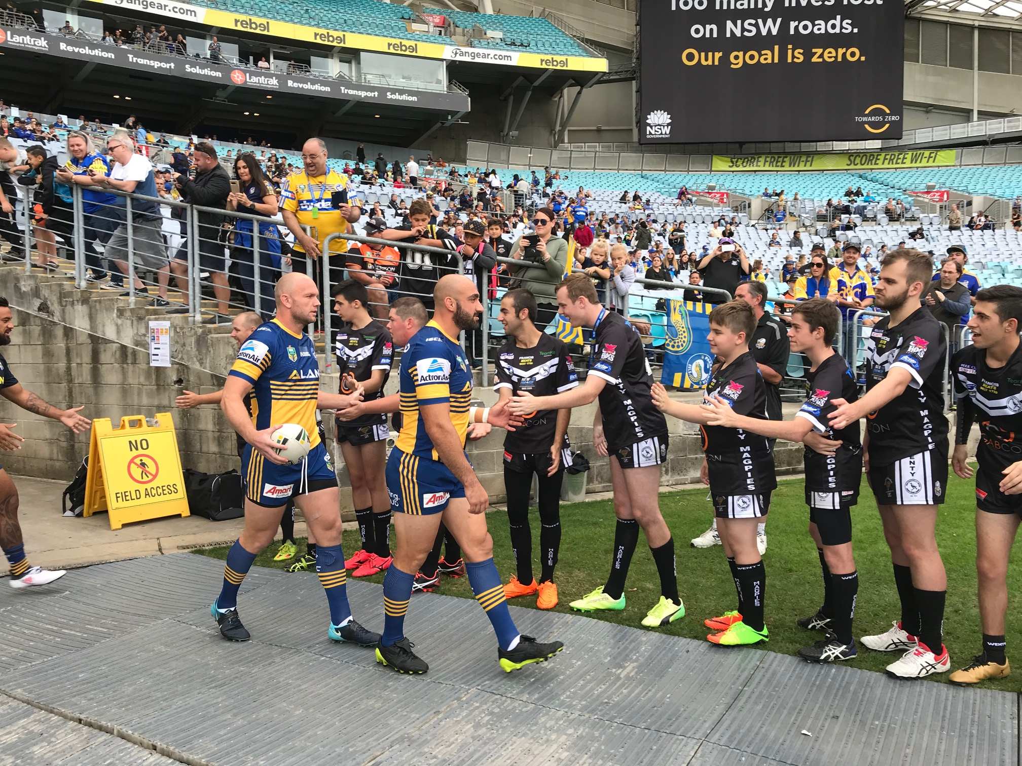 Rugby league program getting fans with special needs and intellectual ...