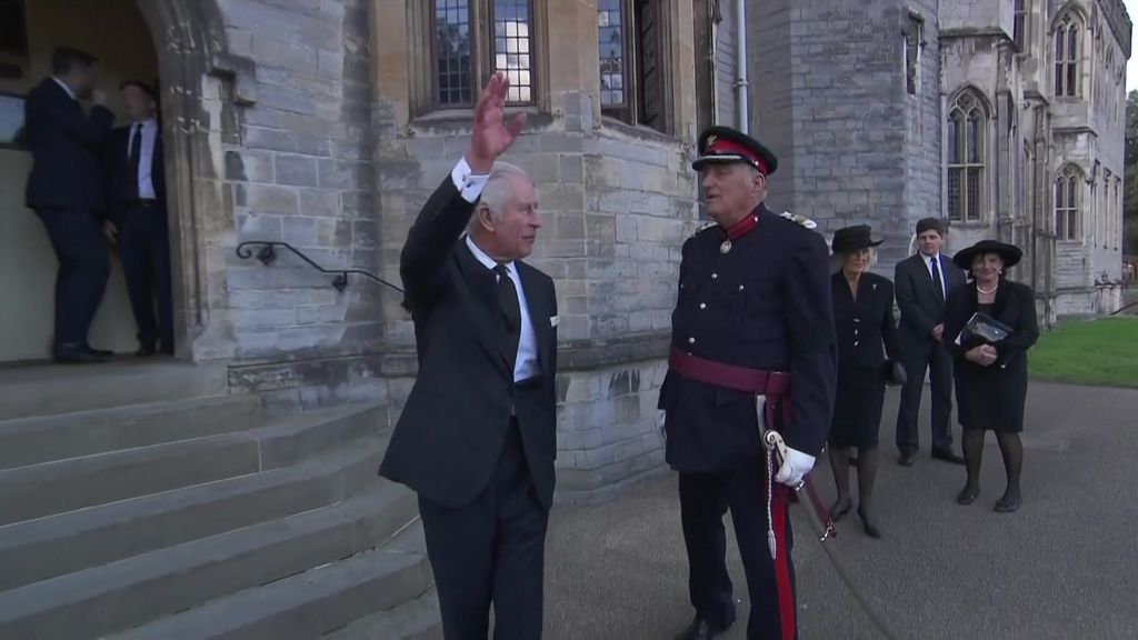King Charles attends Cardiff Castle - ABC News