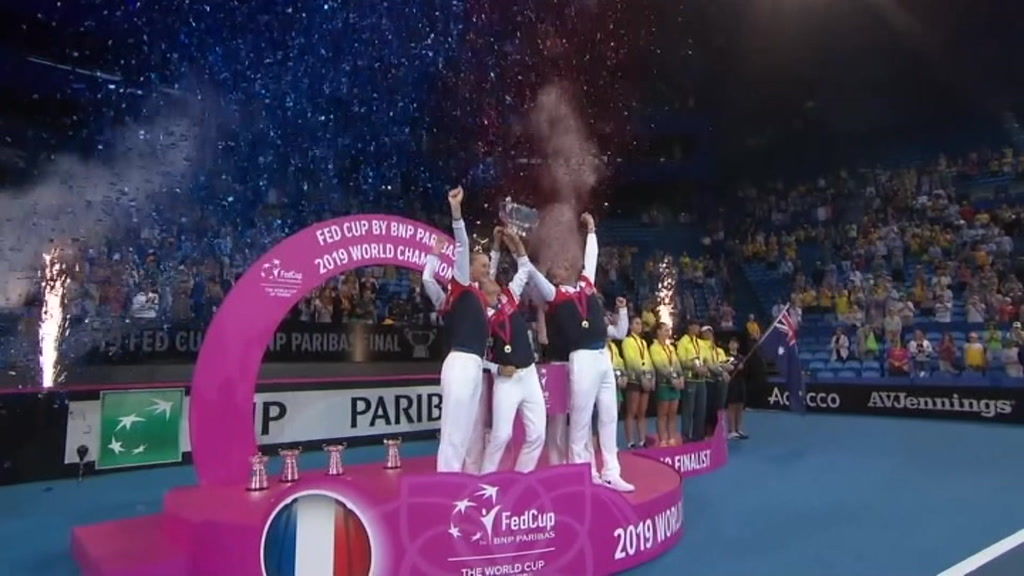 France wins Fed Cup final 3-2 against Australia - ABC News