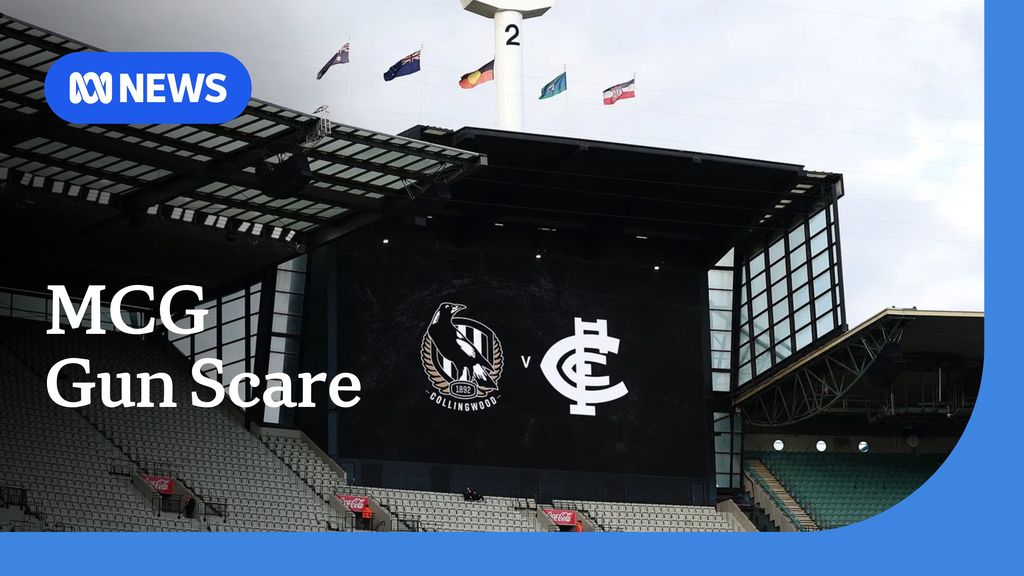 Two men charged after allegedly carrying guns into MCG during AFL match ...