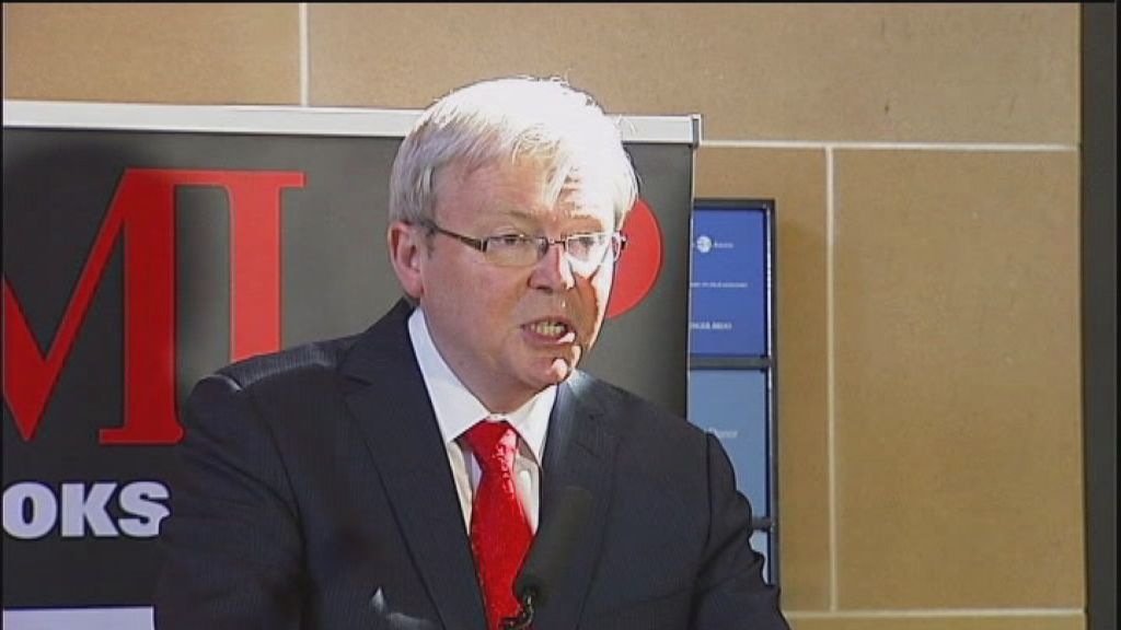 Rudd confident Abbott can be beaten - ABC News