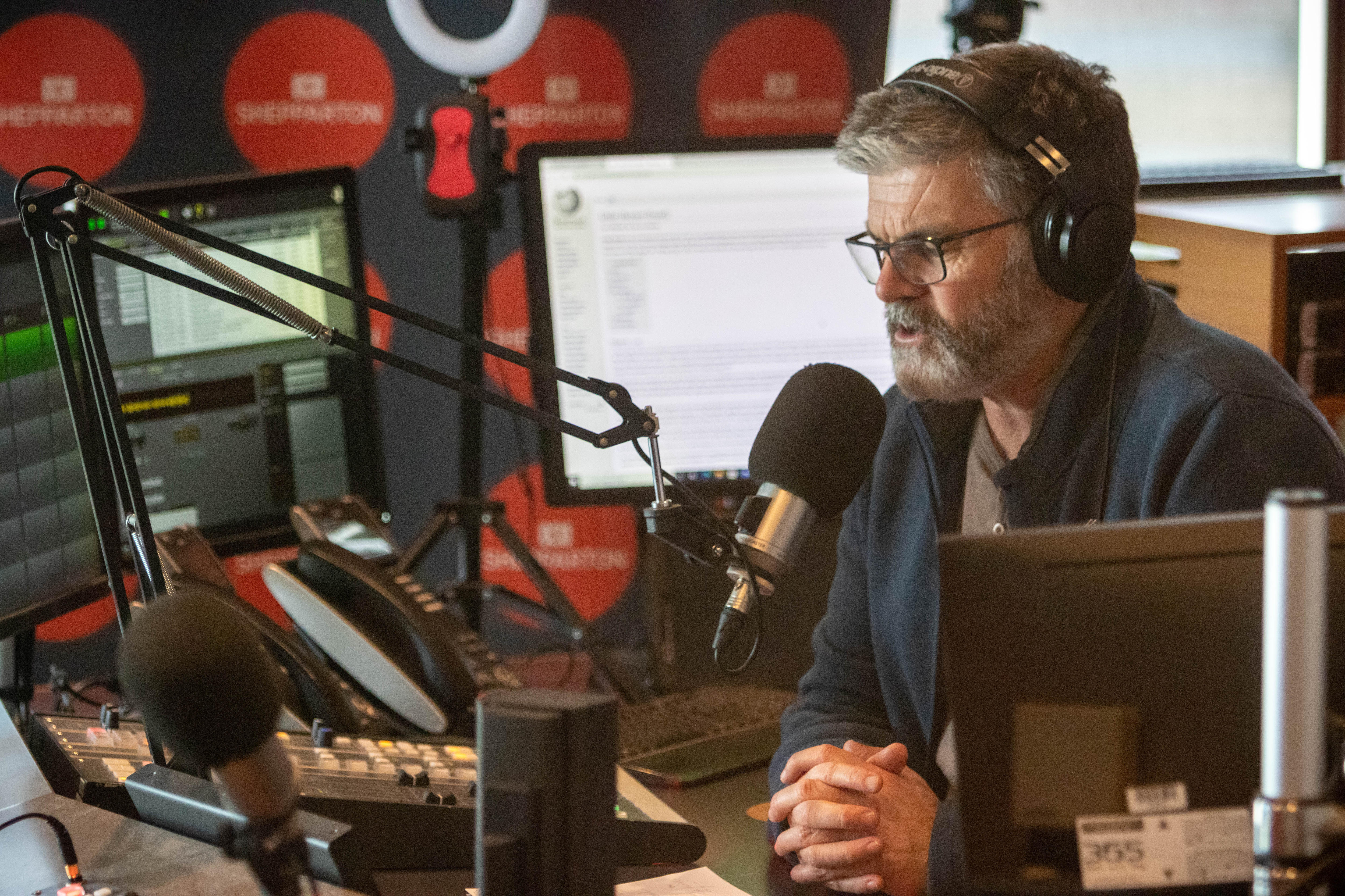 ABC Shepparton's first and only breakfast radio presenter Matt Dowling ...