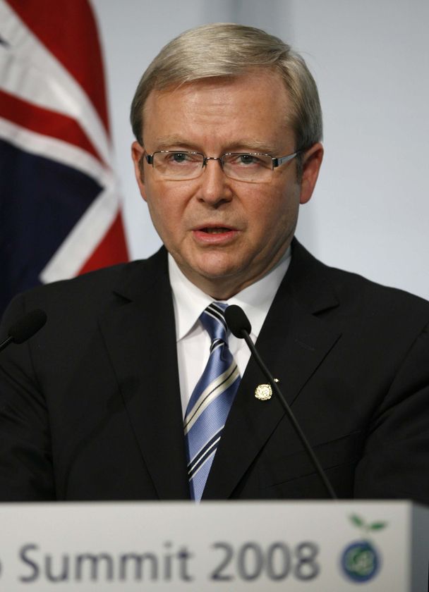 No G8 climate breakthroughs, Rudd admits - ABC News