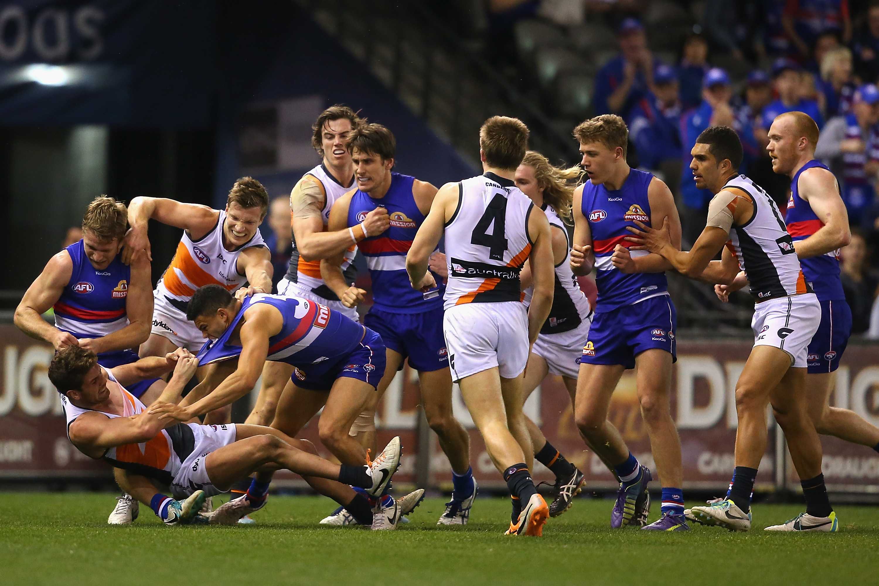 GWS beats Western Bulldogs by six points at Docklands in final home-and ...