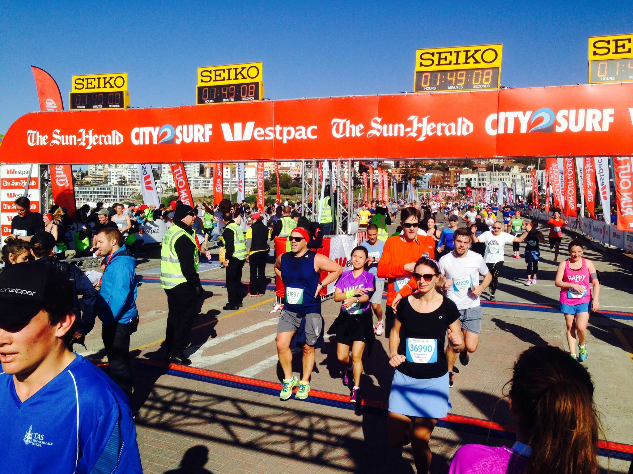 City2Surf 2015: More than 80,000 runners compete in Sydney fun run from ...