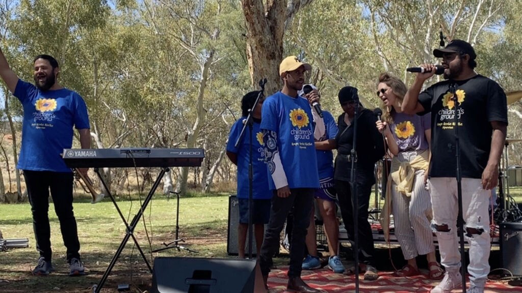 Arrernte kids songs hit the stage at Desert Festival - ABC News