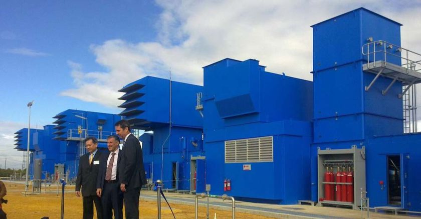 Gas fired power station opens - ABC News
