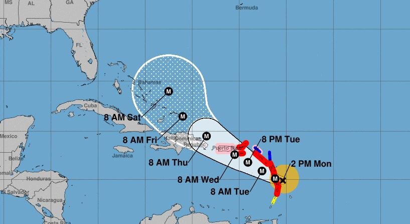 Caribbean islands under threat as Hurricane Maria gathers force - ABC ...