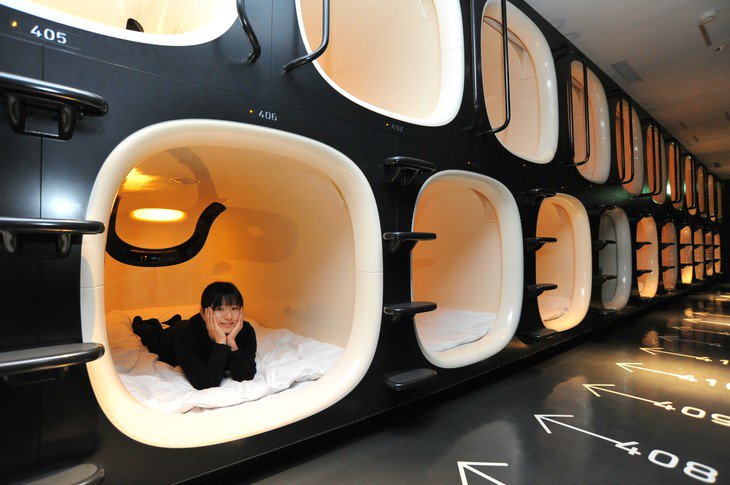 Micro hotel trend of compact, budget, minimalist rooms coming to ...