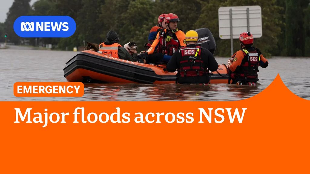 Emergency services rescue hundreds in record breaking NSW floods - ABC News