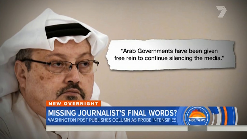 Saudi journalist murdered - Media Watch