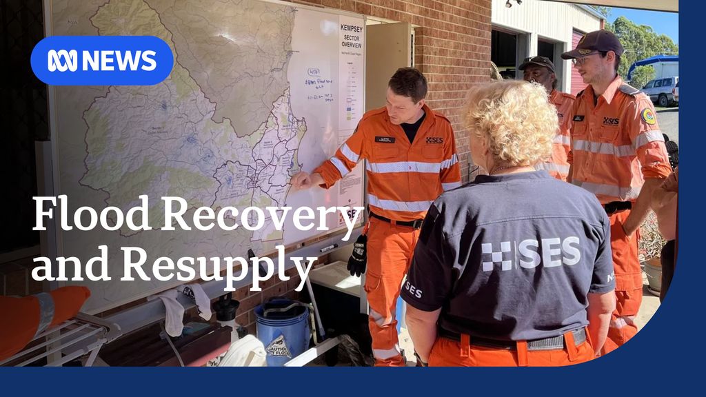 NSW flood recovery and resupply underway - ABC News