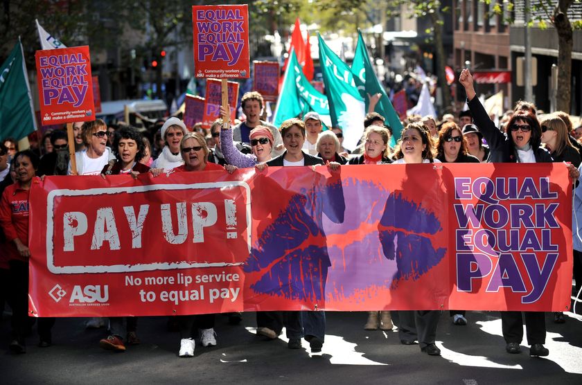Unions campaign for equal pay - ABC listen