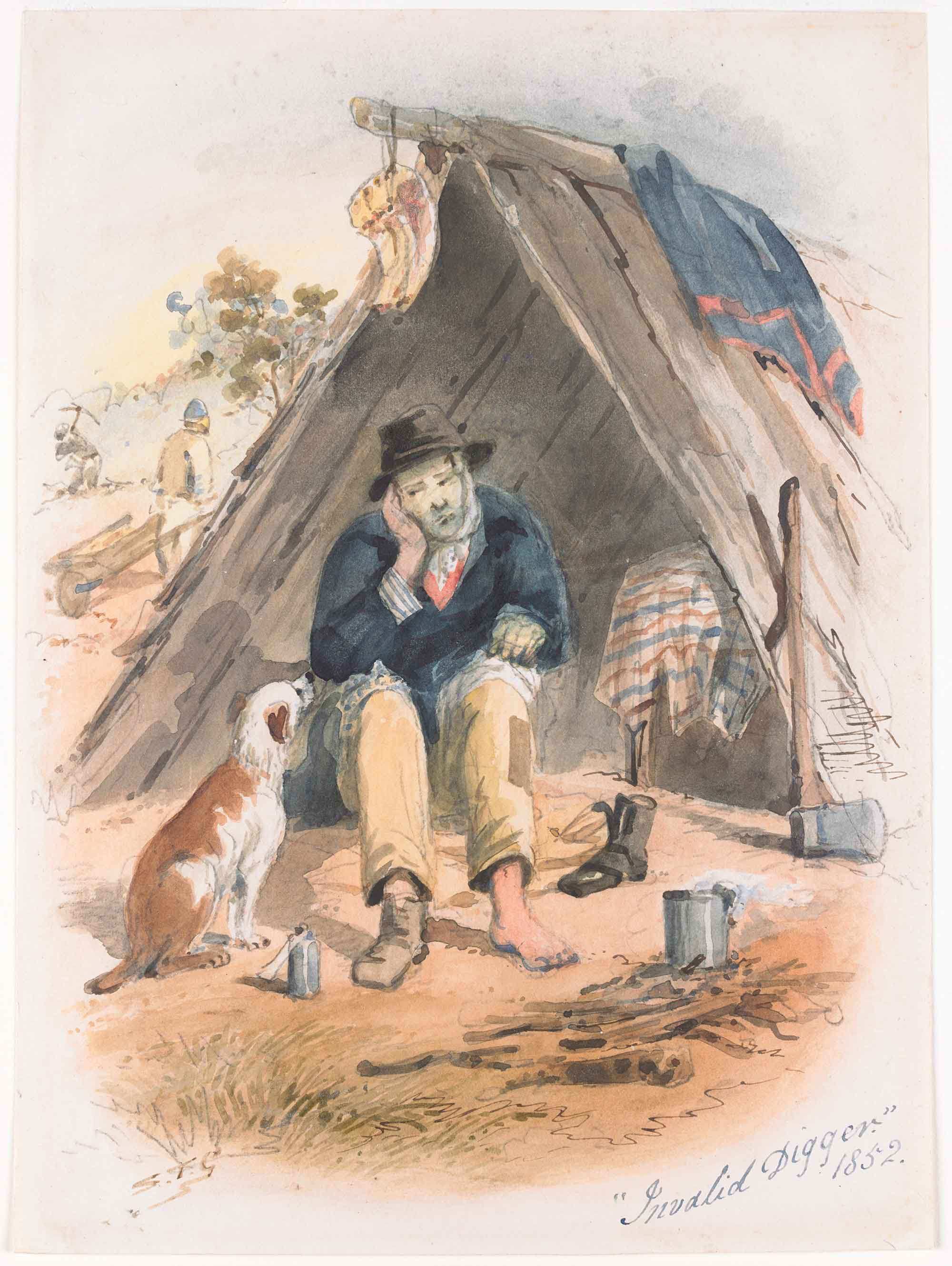 S.T. Gill's picture of colonial Australia goes on display in first ...