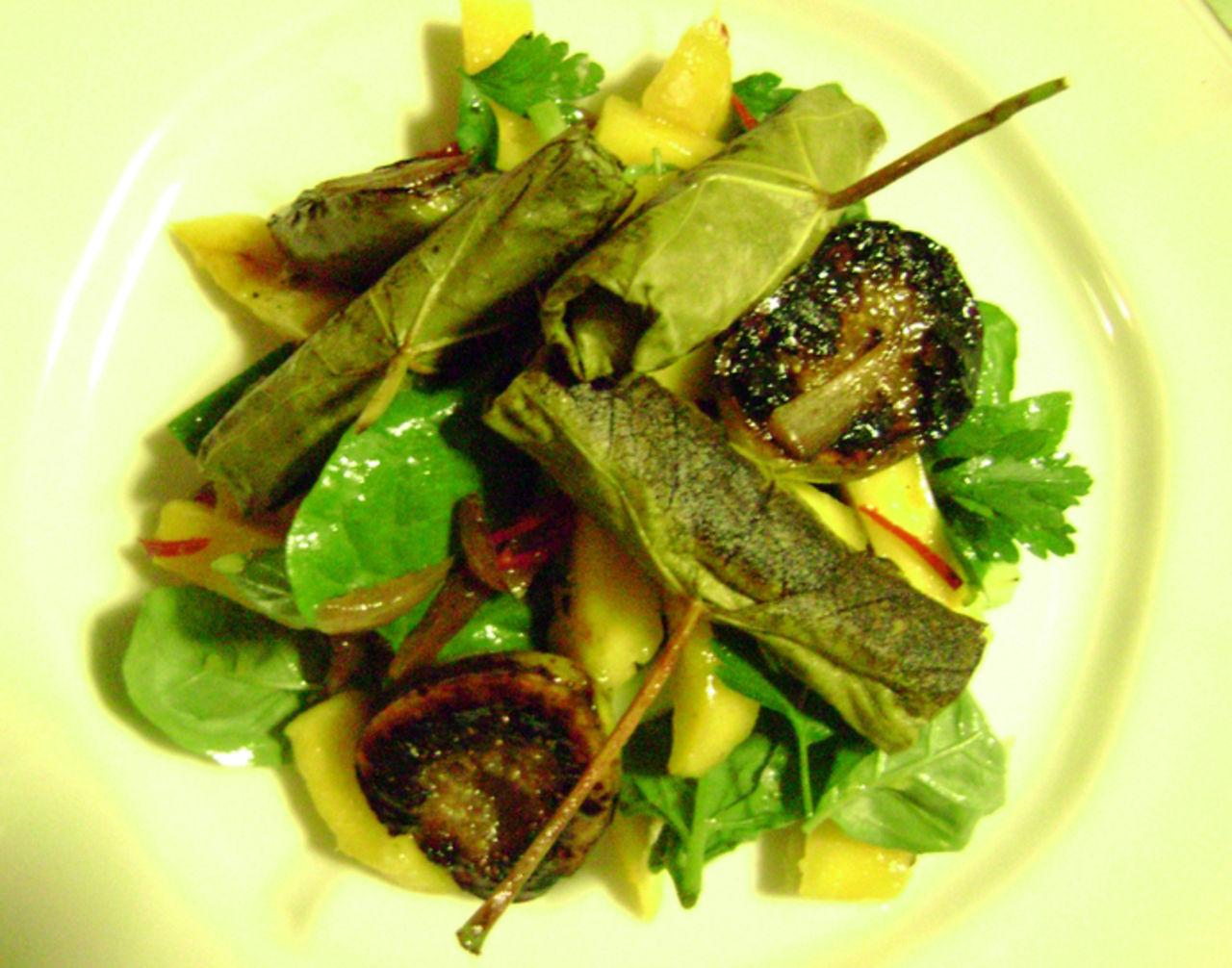 Vine Leaf Wrapped Goats Cheese - ABC News