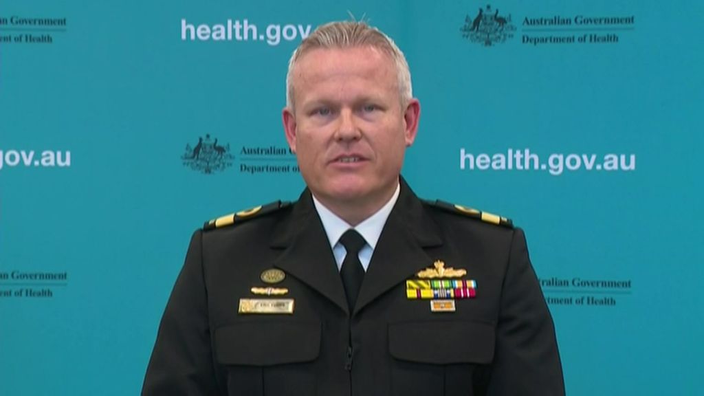Commodore Eric Young says extra 50,000 Pfizer doses distributed to NSW ...