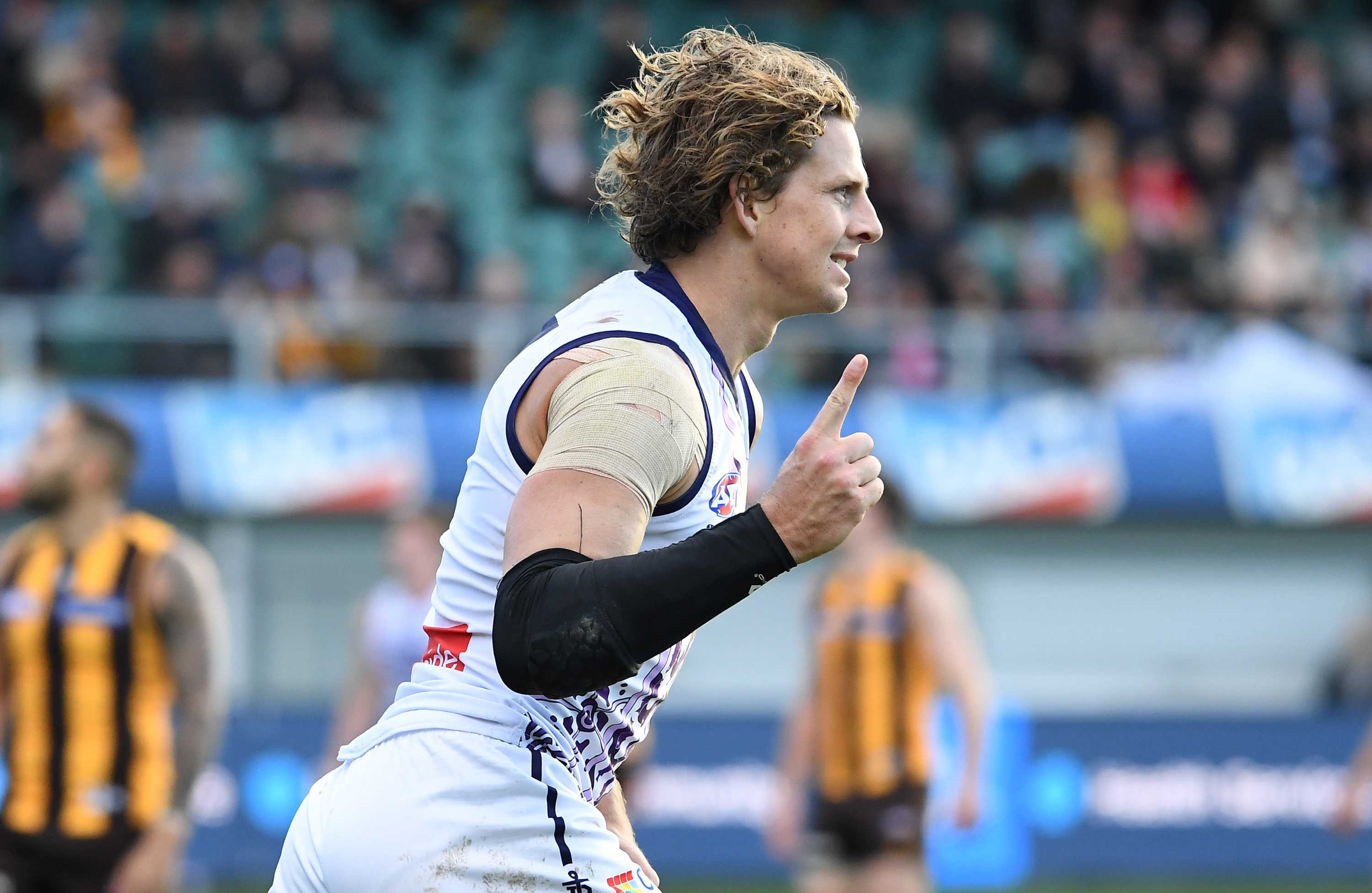 Second Brownlow Medal leaves Nat Fyfe among AFL's all-time greats, and ...