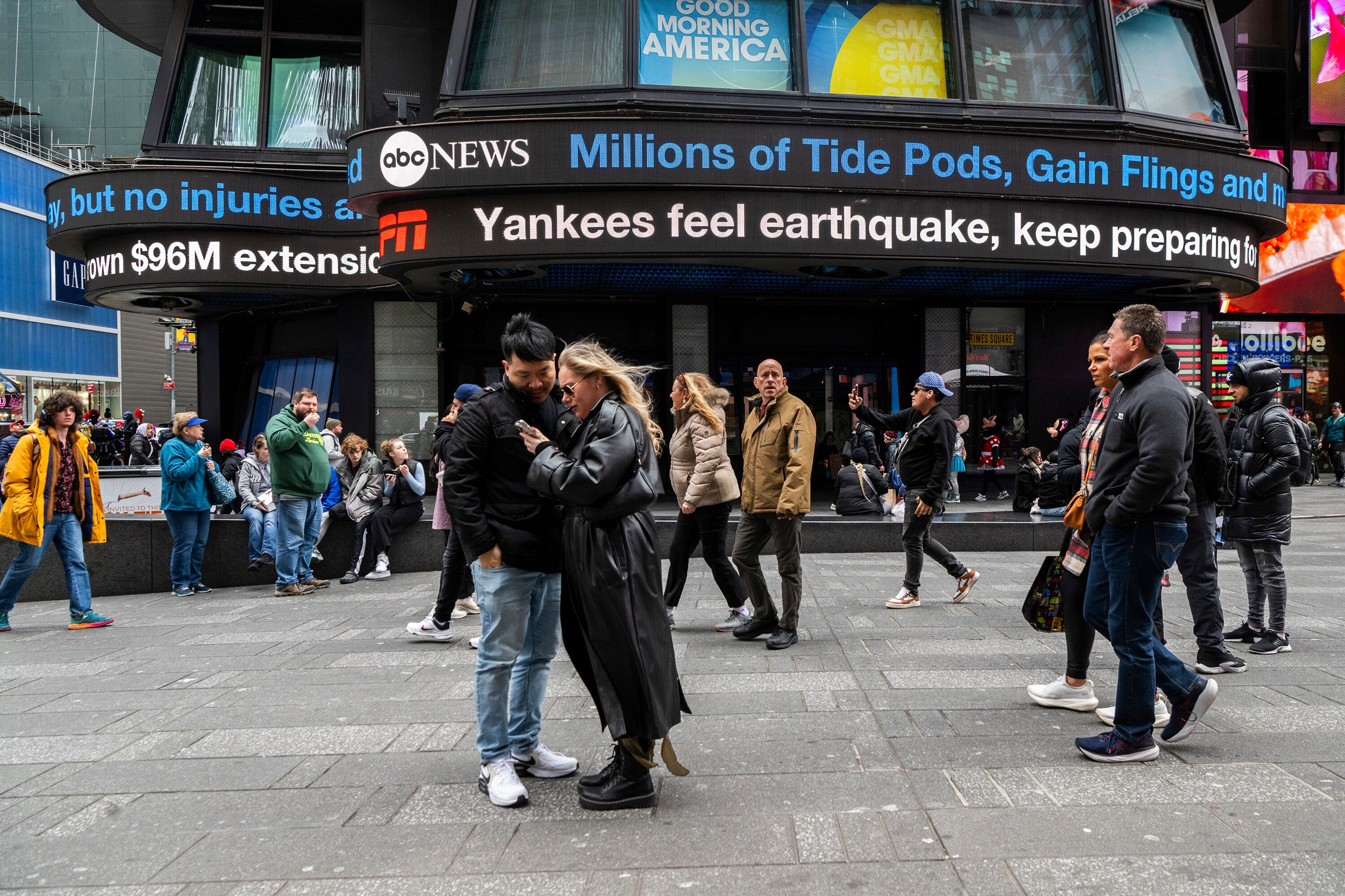 New York area hit by magnitude-4.8 earthquake in rare seismic event for ...