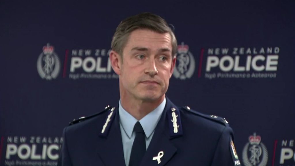 NZ Police Commissioner addresses a media conference - ABC News