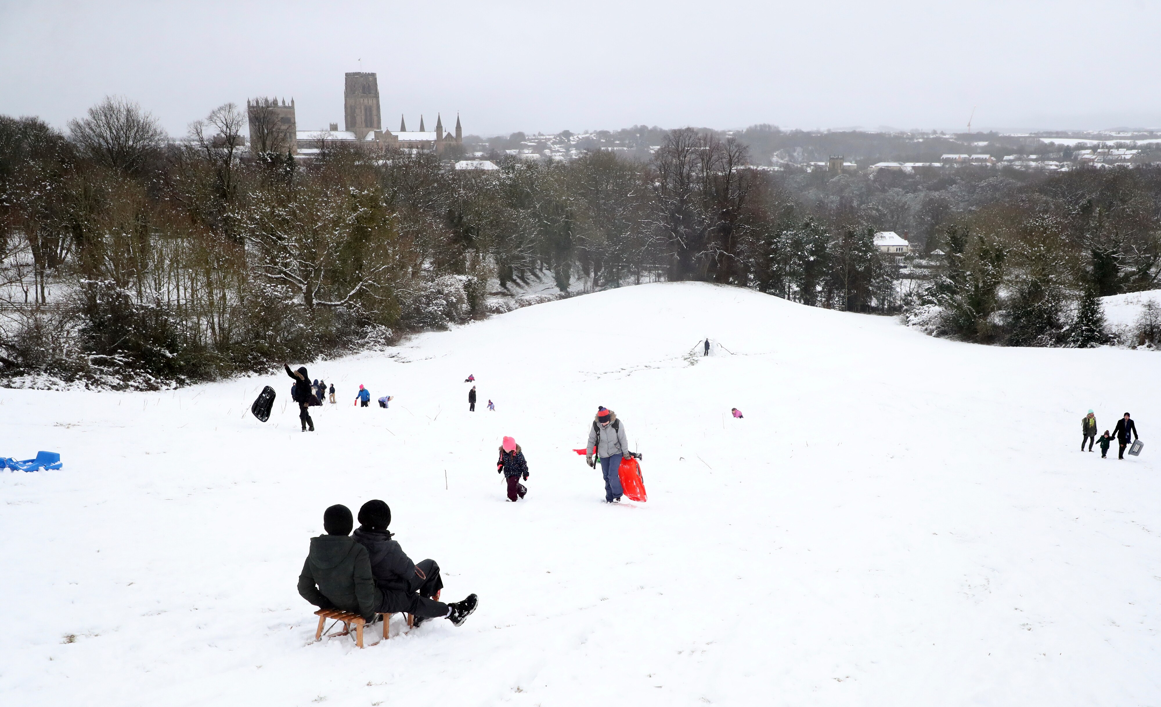 Heavy snow brings disruption across Europe, US braces for heavy snow ...