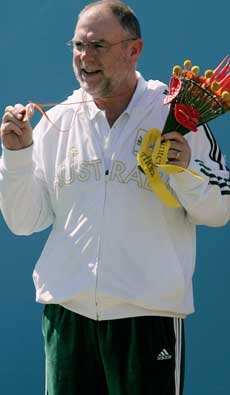 Quick wins pistol bronze - ABC News